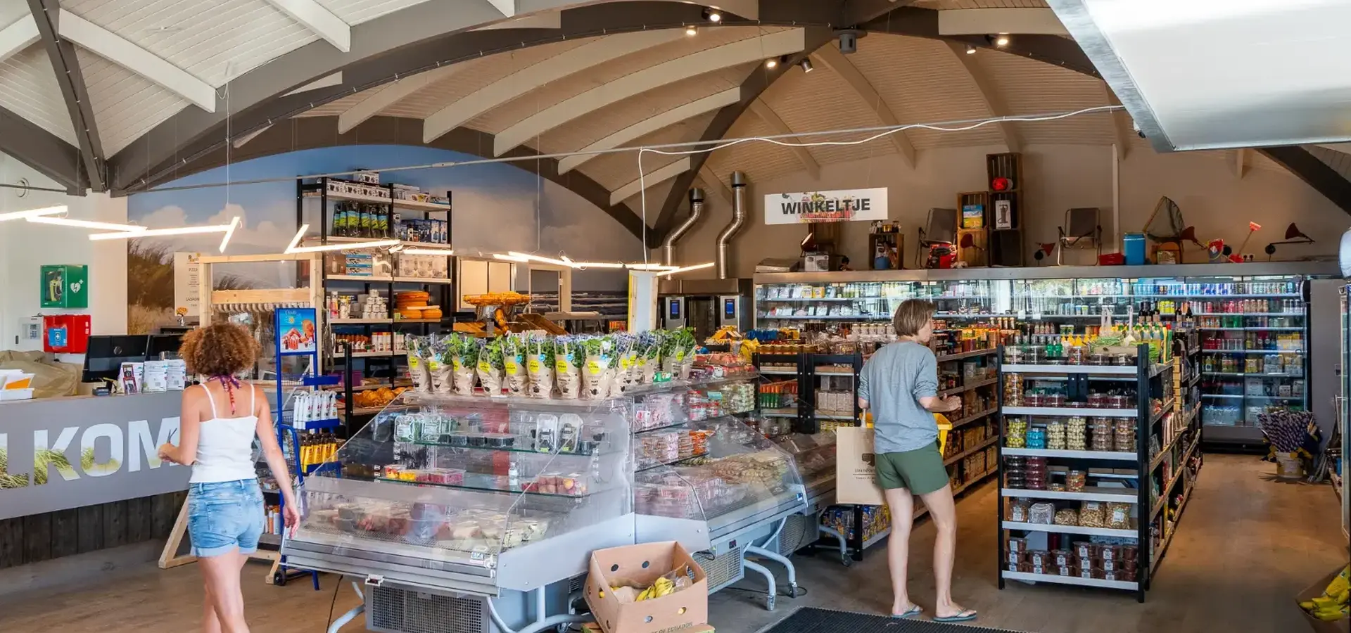 Duinoord Ameland | Camping-Supermarkt auf Ameland